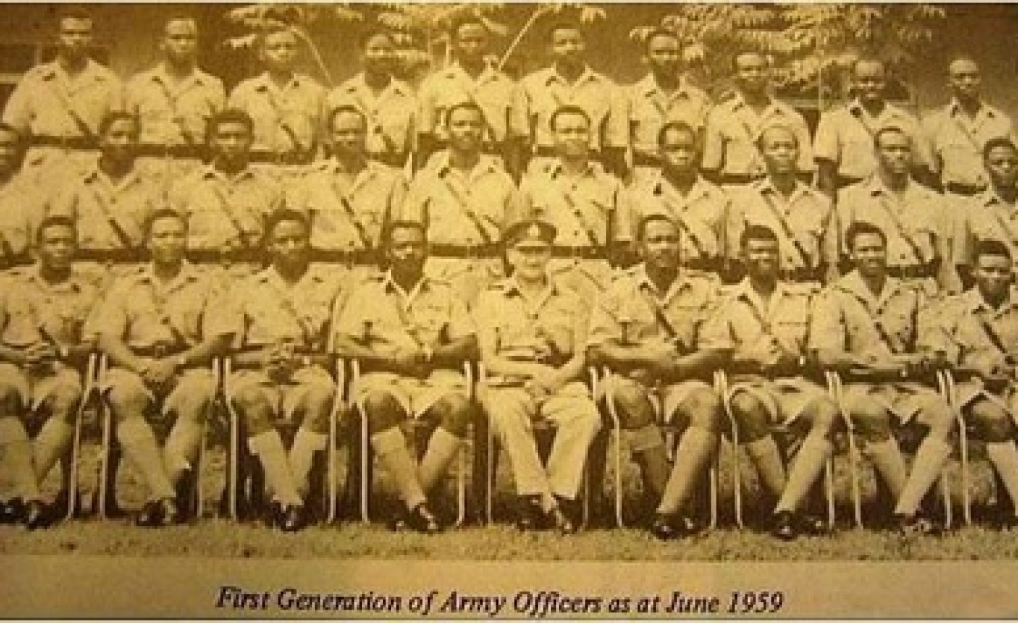 Nigeria: Meet First 30 Nigerian Military Officers Before 1960 ...